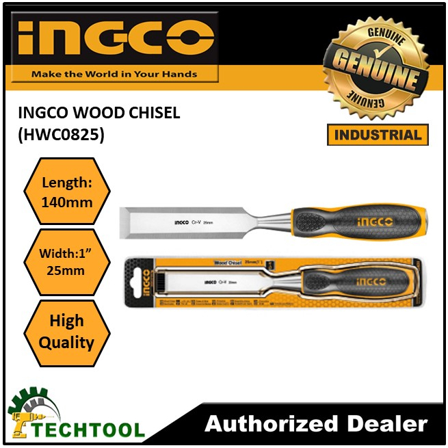 INGCO WOOD CHISEL 25mm (HWC0825) | Shopee Philippines