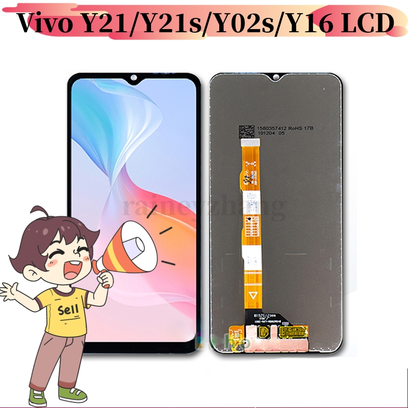 Vivo Y21/Y21s/Y02s/Y16 LCD Digital Touch Screen Display for Replacement ...