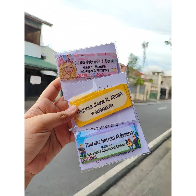 Personalized Sticker Label for Notebook | Shopee Philippines
