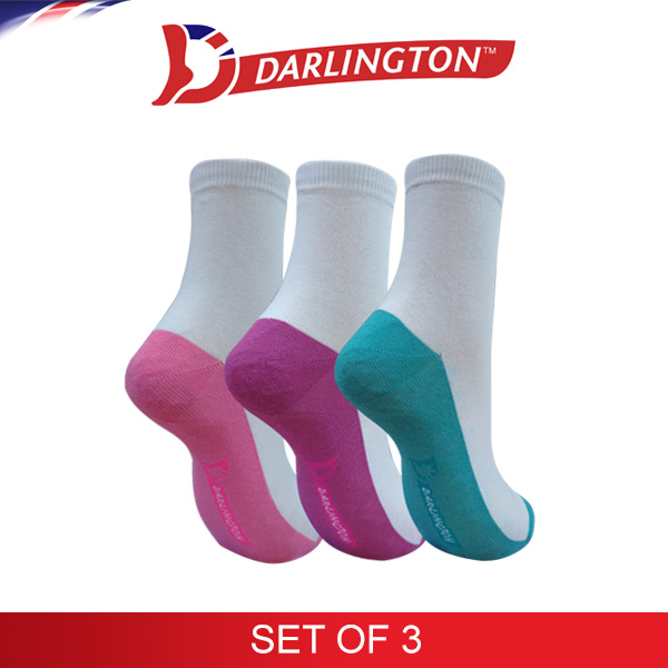 Darlington Kids Casual Cotton Medium Socks 7e0276 Girl | Shopee Philippines