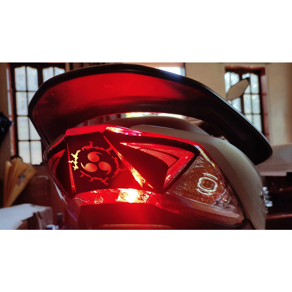 Yamaha Mio Gravis V2 Tail Light Decal Sharingan Eyes Design | Shopee ...