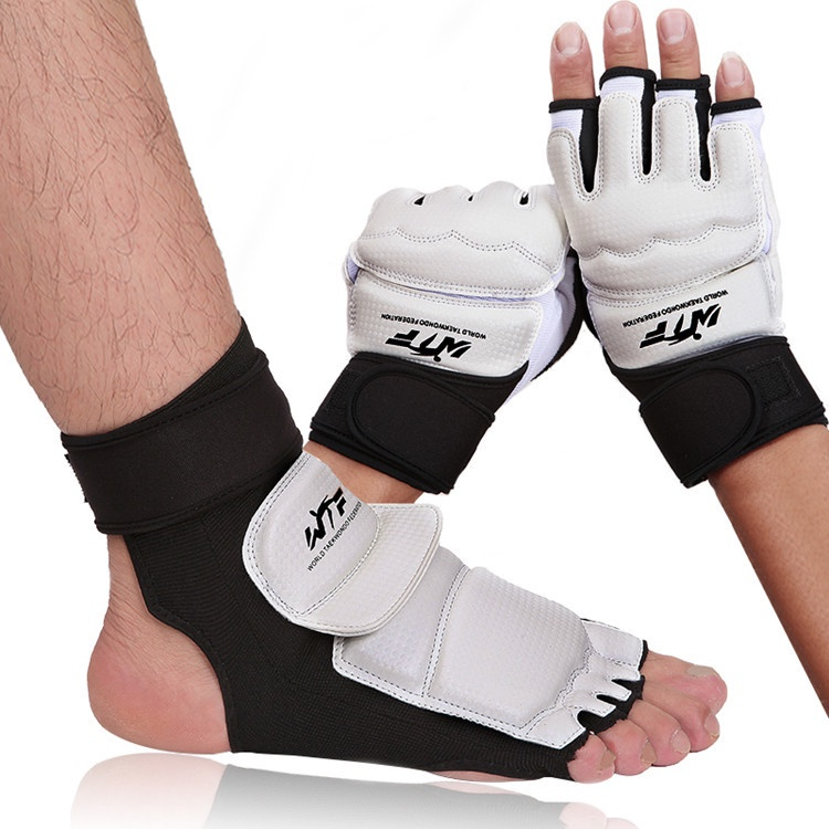 Big Sale Taekwondo Gloves Foot Protector MMA WTF Adult Child Hand Foot ...