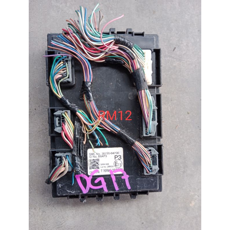 BCM BODY CONTROL MODULE SUZUKI DA17V DA17W JAPAN SURPLUS | Shopee ...