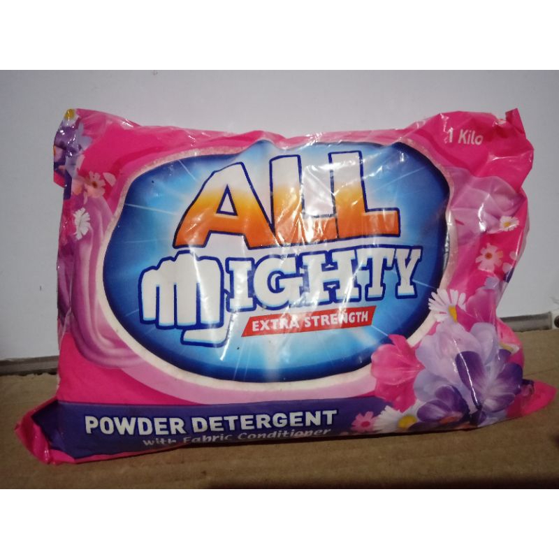 1kg all mighty powder detergent | Shopee Philippines