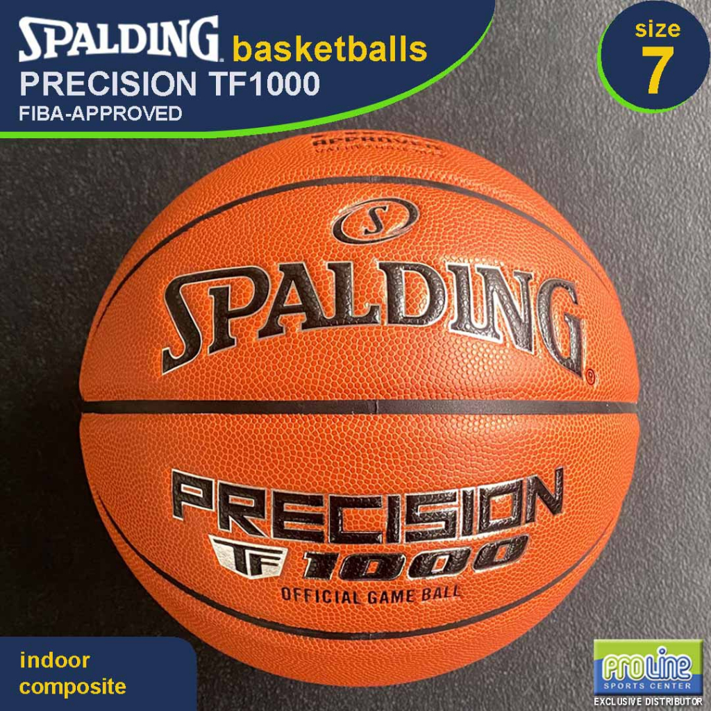 SPALDING Precision TF1000 FIBA-Approved Original Indoor Basketball Size ...