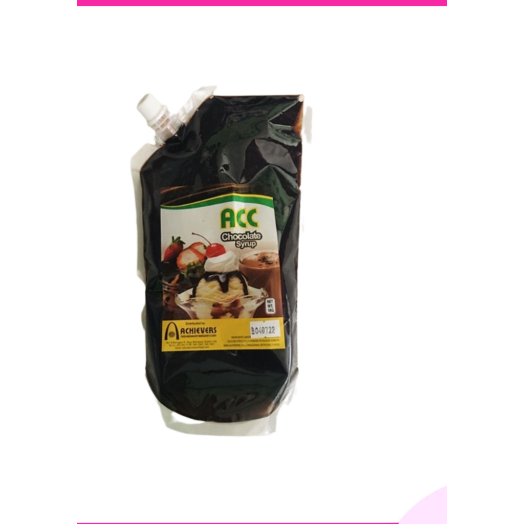 Chocolate Syrup ACC 1Kg | Shopee Philippines