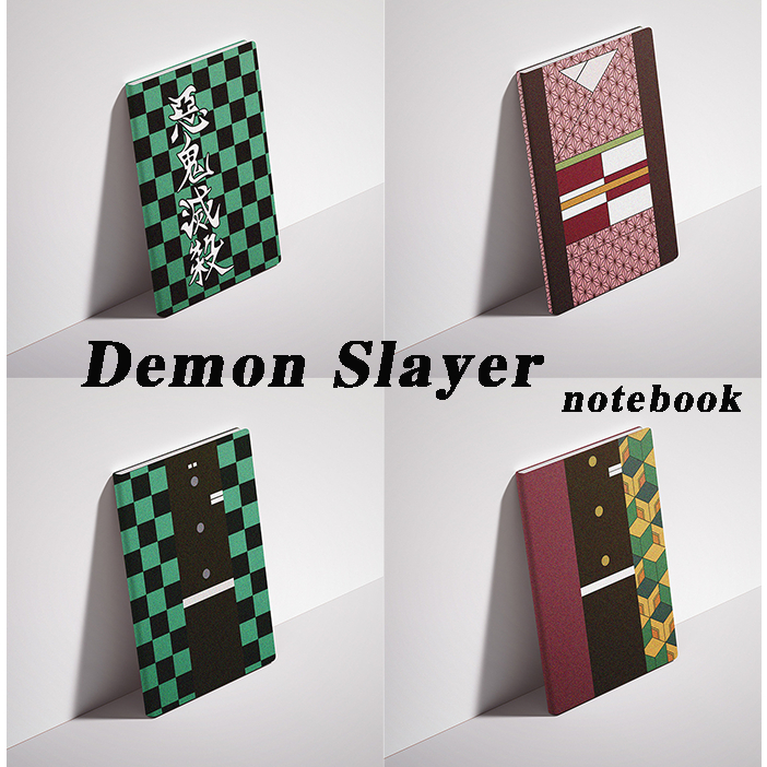 Demon Slayer note books Nezuko Tanjiro Portable Notepad a5 horizontal ...