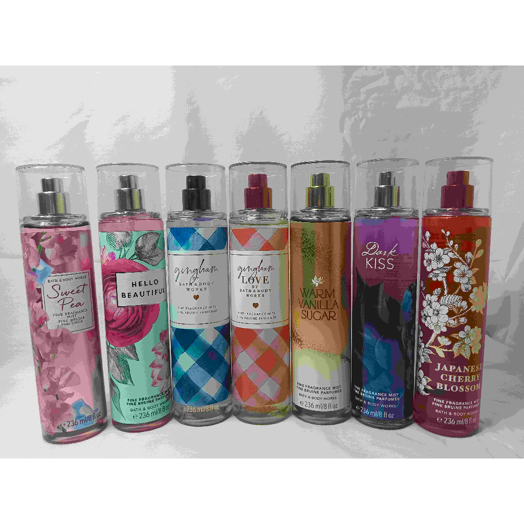 Bath & Body Works Fine Fragrance Mist 236ml | Shopee Philippines