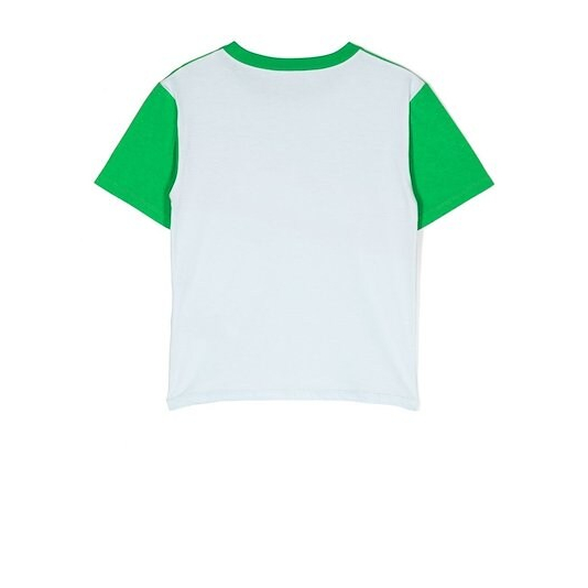 Yappee Kids Quiana White with Green Sleeves & Neckline Activewear ...