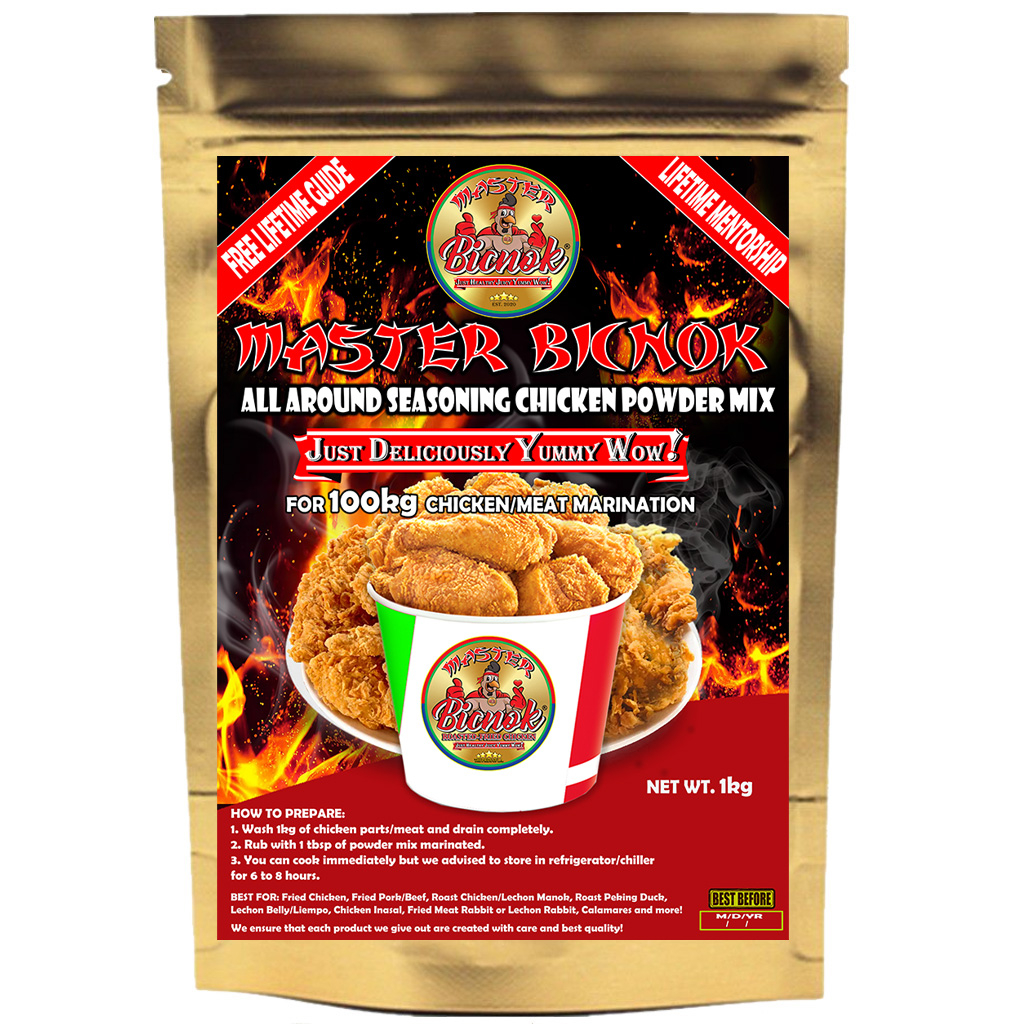 Master Bicnok All-around Seasoning Chicken Powder Mix Marinated (Can ...