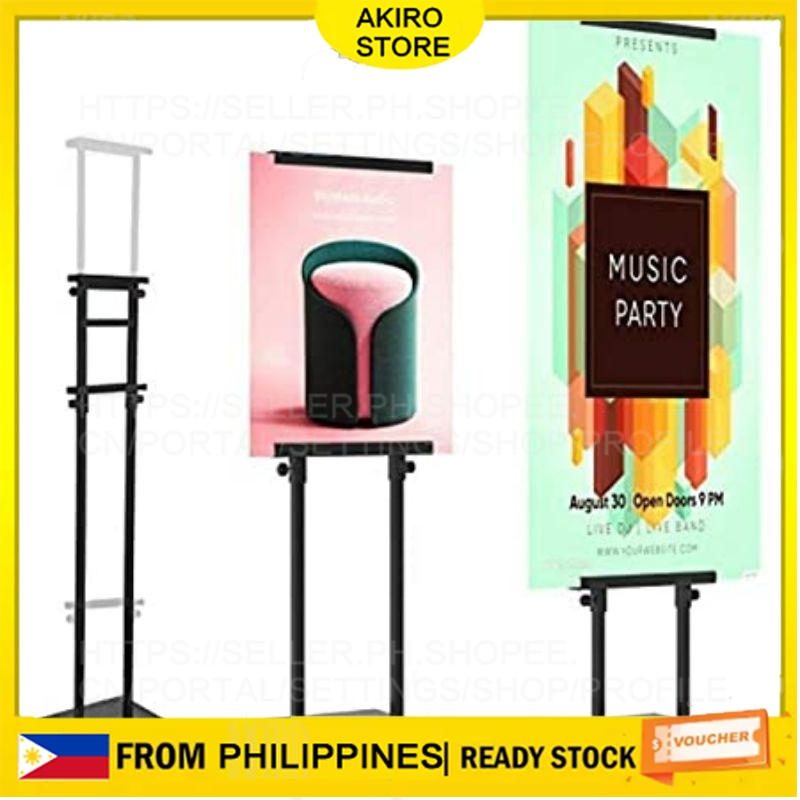 Double sided Board Banner KT Pedestal Stand Poster Sintra Display Stand ...