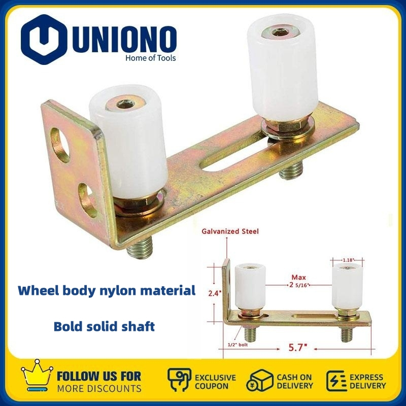 Uniono nylon guide wheel sliding gate top guide nylon rollers with L ... Uniono nylon guide wheel sliding gate top guide nylon rollers with L ...