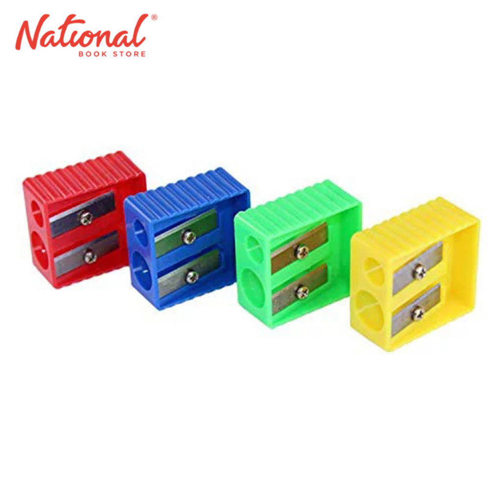 Two-hole Sharpener 195 Square (color may vary) National Book Store ...