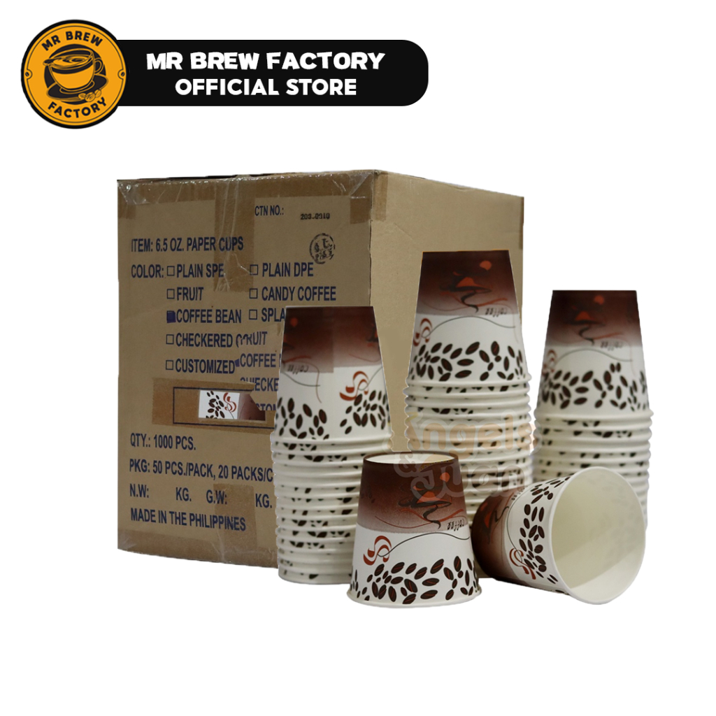 Generic Cups 6.5oz for Coffee Vending Machine 1000pcs 1 box | Shopee ...