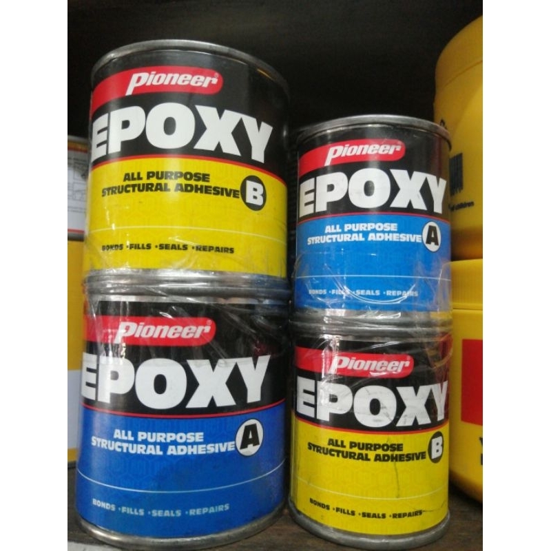 original pioneer all purpose & marine epoxy A/B can available! | Shopee ...