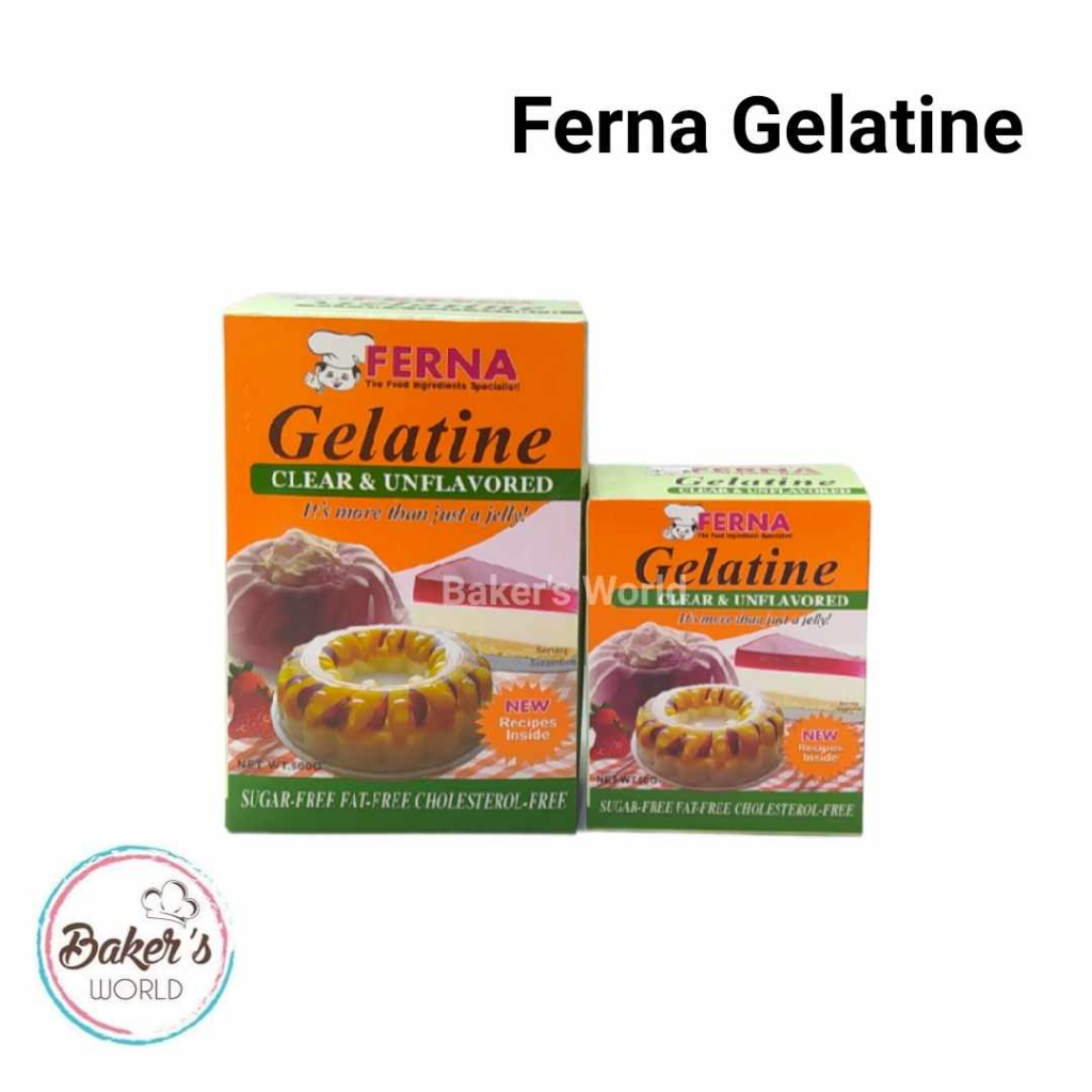 Ferna Gelatine Powder 5 x 10g | Shopee Philippines