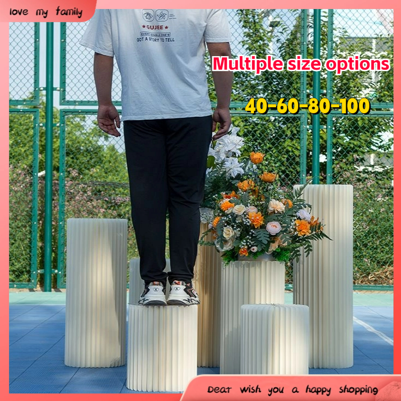 Folding cake stand round paper dessert table for baby shower birthday ...