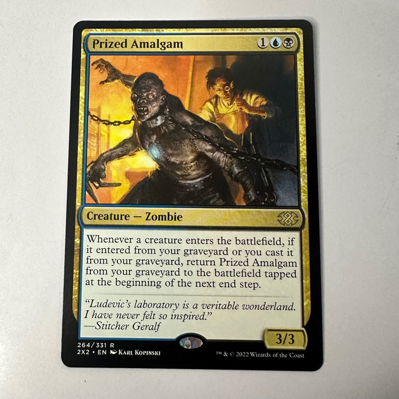 PRIZED AMALGAM | ZOMBIE | DOUBLE MASTERS 2022 | MULTICOLOR | MTG MAGIC ...