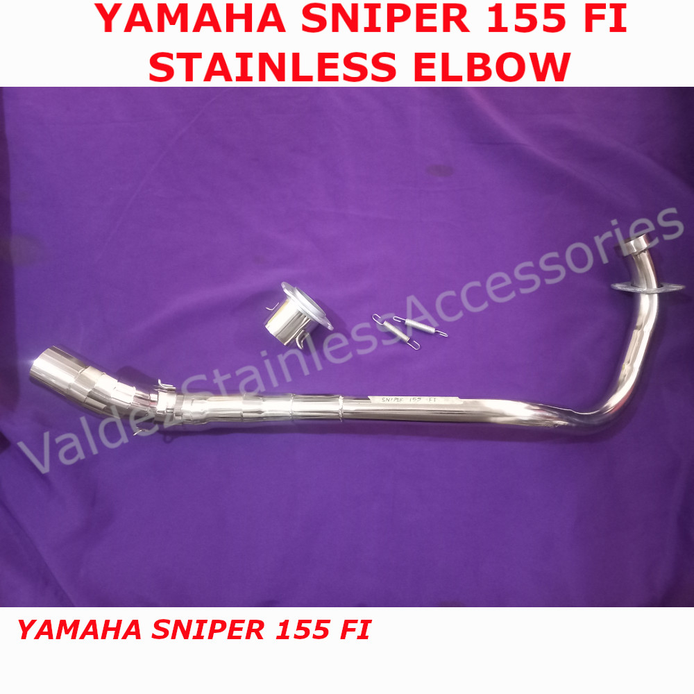 YAMAHA SNIPER 155 FI, Stainless Elbow, 51mm | Shopee Philippines