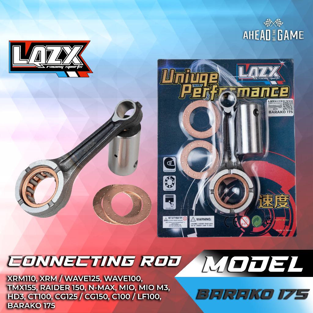 CONNECTING ROD FOR BARAKO/C100/LF100/CG125/CT100/HD3/MIO M3/MIO/NMAX ...