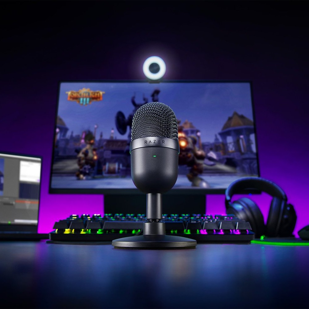 Razer Seiren Mini Black Mic Razer Microphone Razer Ultra-compact ...