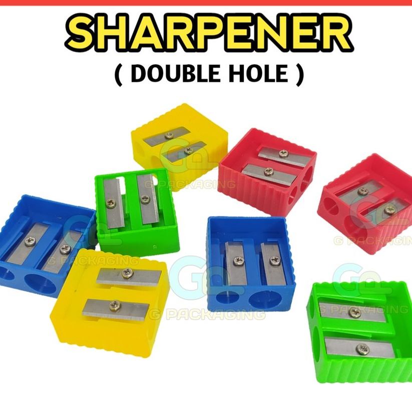 1Pcs Double hole Dual Pantasa Pencil Sharpener student School Supplies ...
