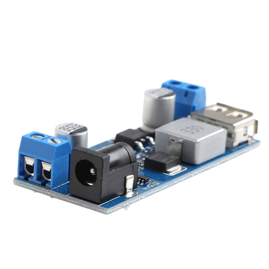 12V-5V BUCK CONVERTER USB MOBILE DC-DC STEP DOWN | Shopee Philippines