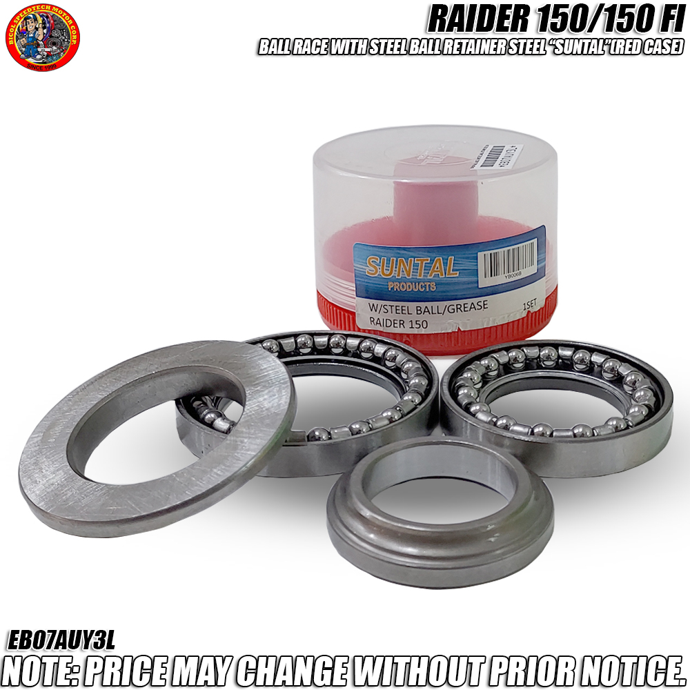 RAIDER 150/RAIDER 150 FI BALL RACE WITH STEEL BALL RETAINER STEEL ...