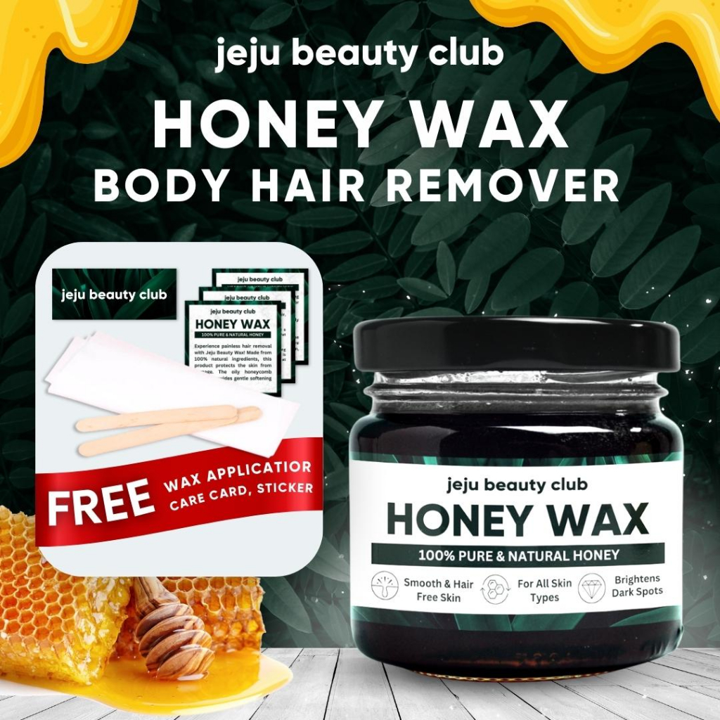 Jeju Beauty Honey Wax 120ml Mini Jar Hair Removal with FREE Waxing ...