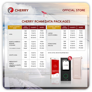 CHERRY ROAM T2 Slim (Travel Pocket Wi-Fi) | Shopee Philippines