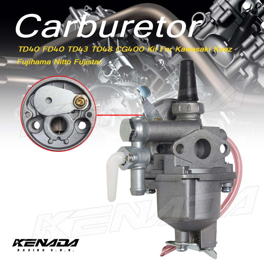 TD33 Carburetor Lawn Mower TD40 FD40 TD43 TD48 CG400 Kit for Kawasaki ...