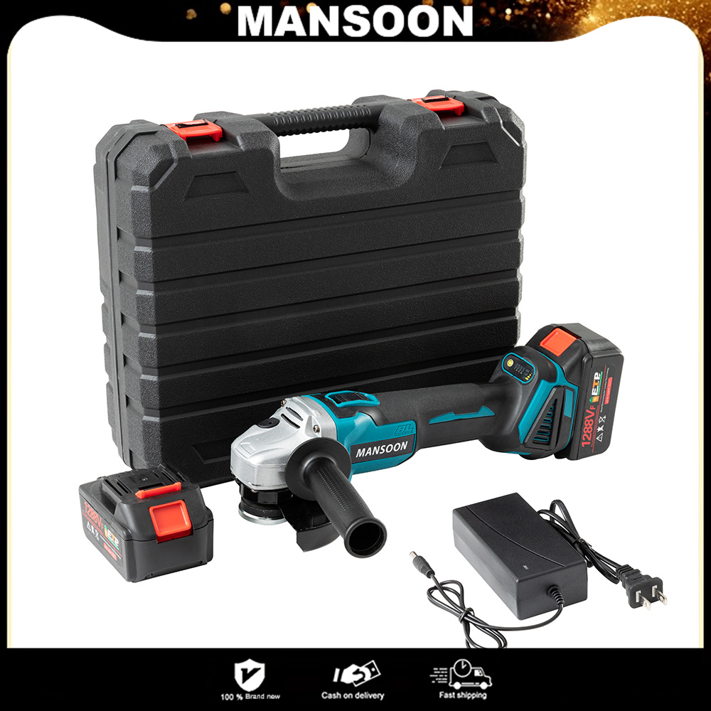 NEW 100% Cordless Angle Grinder Brushless Cut-off Machines Multi ...