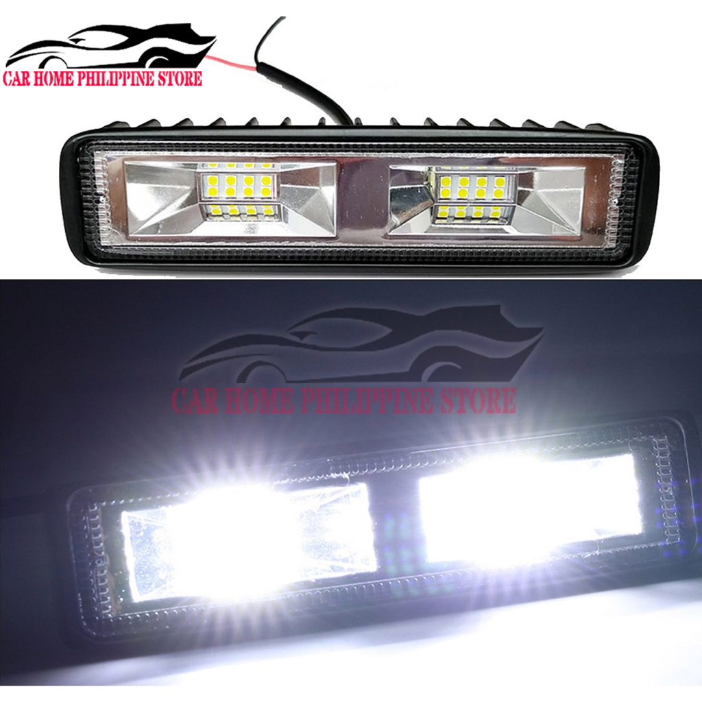 LED Work Headlights 36W 12-24V For Car Motorcycle Truck Boat Tractor ...
