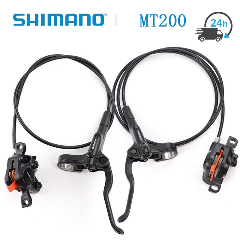 Shimano MT200 Hydraulic Brakes Dual Piston Hydraulic Disc Brake Set 800 ...