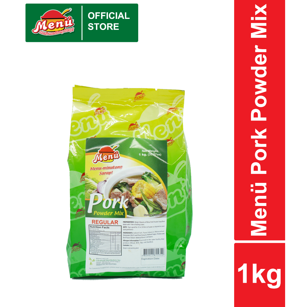 Menu Pork Powder Mix 1kg | Shopee Philippines