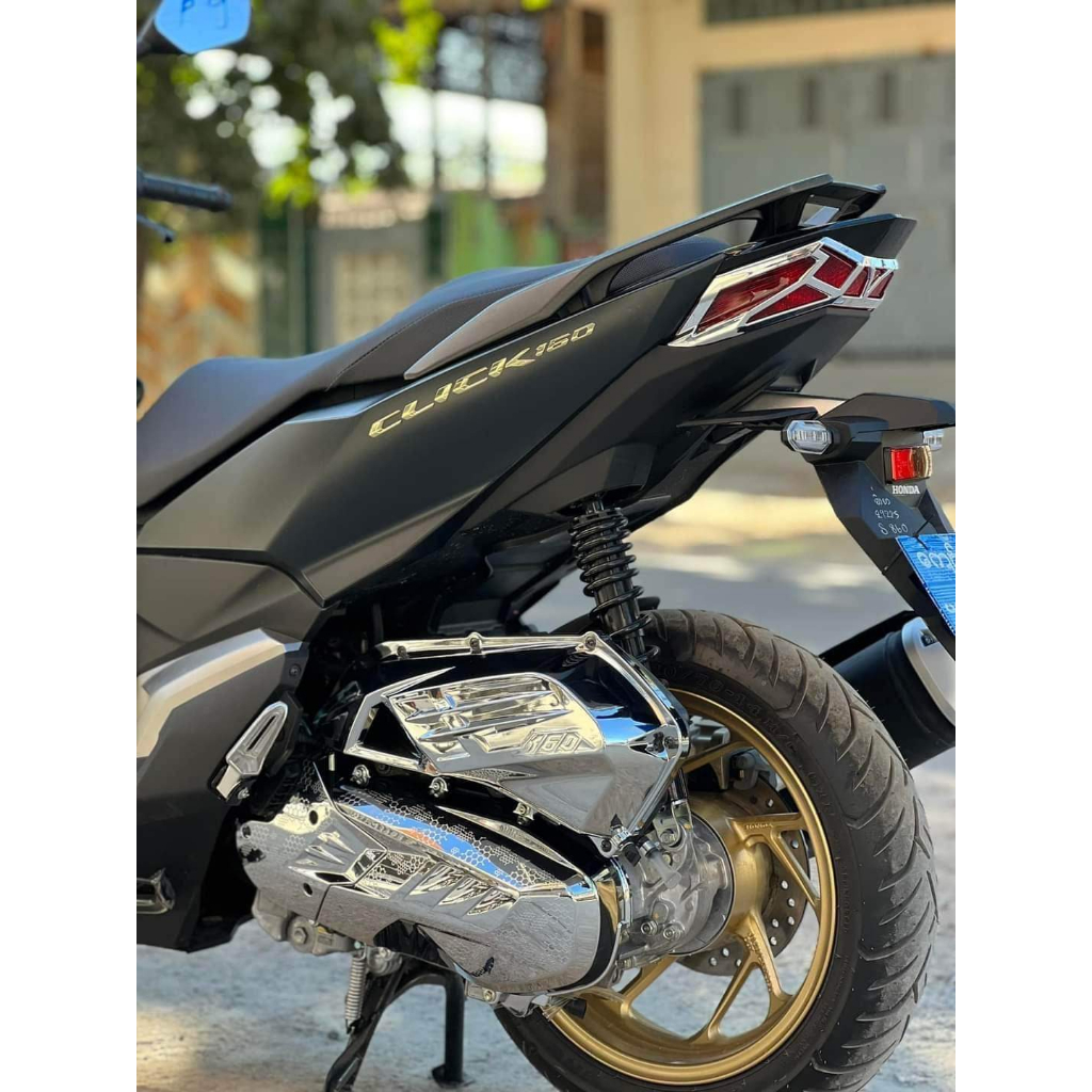 HONDA CLICK 160 AIRFILTER AND CRANKCASE COVER GARNISH SET | Shopee ...