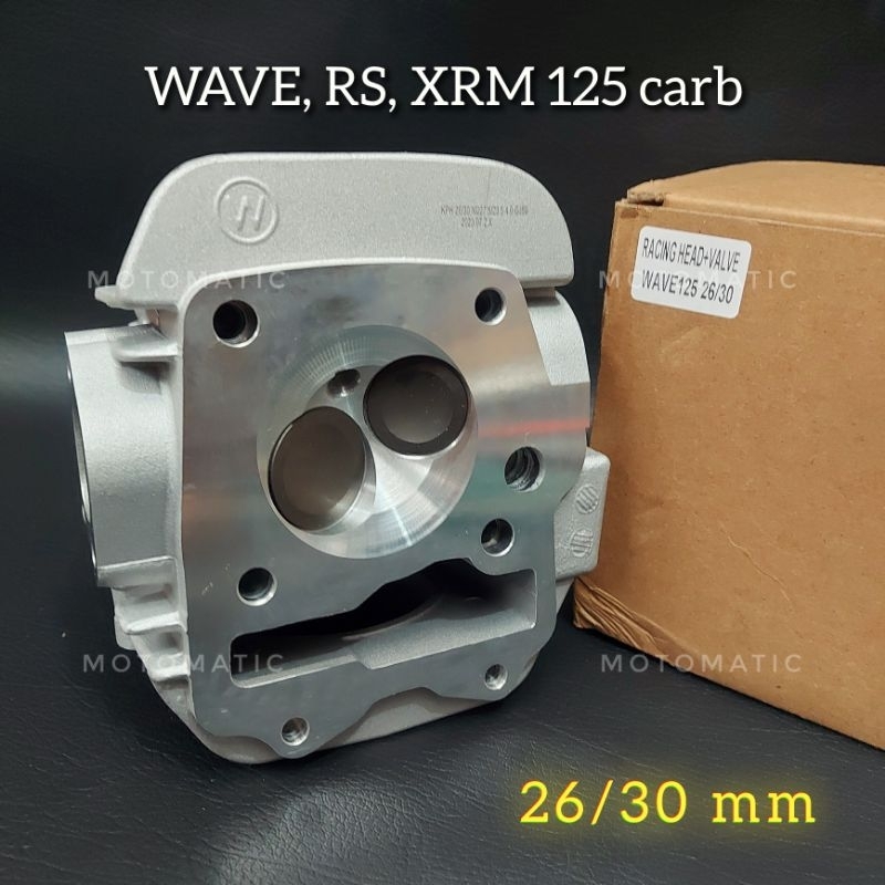 WAVE, RS, XRM 125 (carb) | Z5 SUPER HEAD | Big valve | 24/28mm | 26 ...