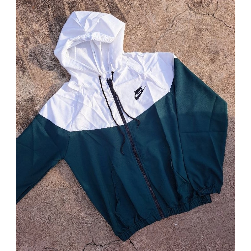 2 TONED TASLAN WINDBREAKER JACKET HOODIE UNISEX | MALL QUALITY ...