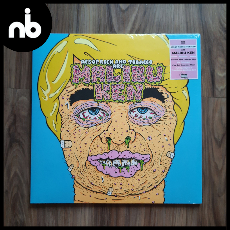 Aesop Rock & TOBACCO Malibu Ken Rhymesayers Entertainment Vinyl LP ...