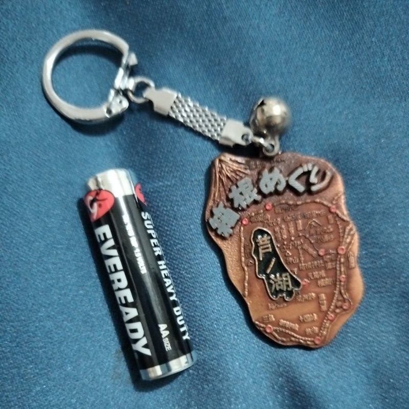 Vintage Japanese Brass and Metal, Rubber, Acrylic Collectible Keychains ...