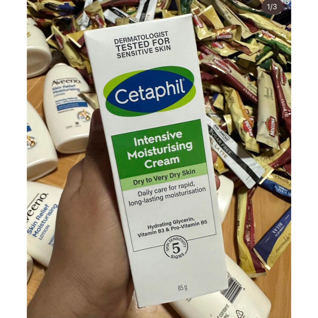 cetaphil intensive moisturising cream 85g | Shopee Philippines