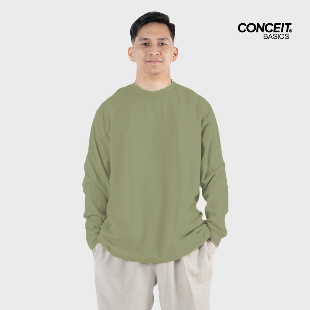 CONCEIT Long Sleeve Premium Cotton | Shopee Philippines
