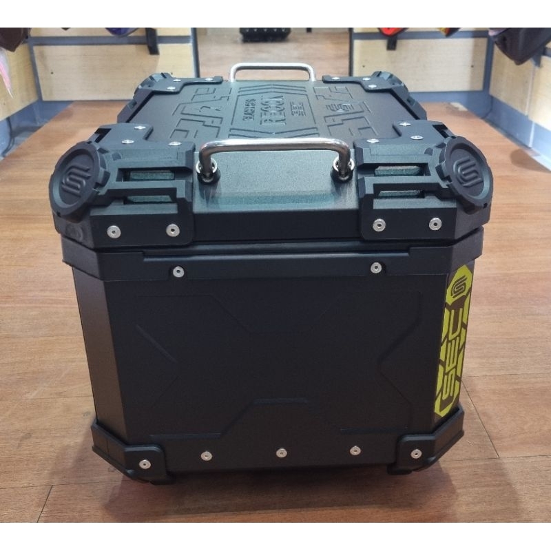 SEC ALLOY TOP BOX 45Liters with Backrest & Baseplate | Shopee Philippines
