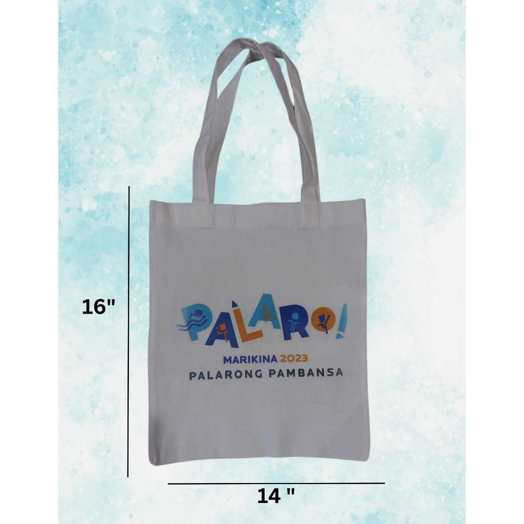 Tote Bag Canvas Palarong Pambansa Katsa | Shopee Philippines