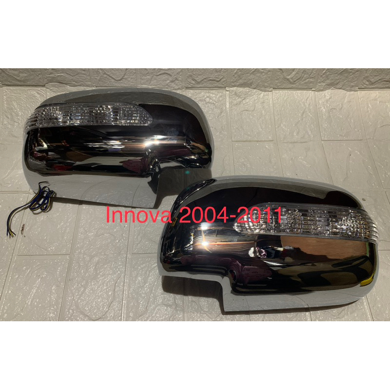 Toyota Innova 2004-2011 Side Mirror Cover with LED | Shopee Philippines