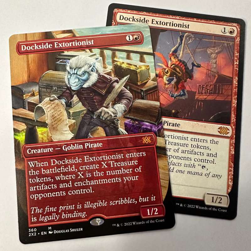 Dockside Extortionist Goblin Pirate Double Masters 2022 Red Mtg
