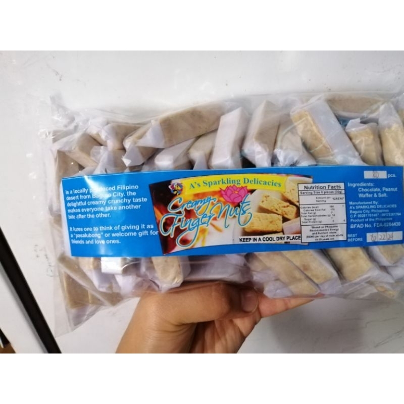 baguio creamy finger nuts | Shopee Philippines