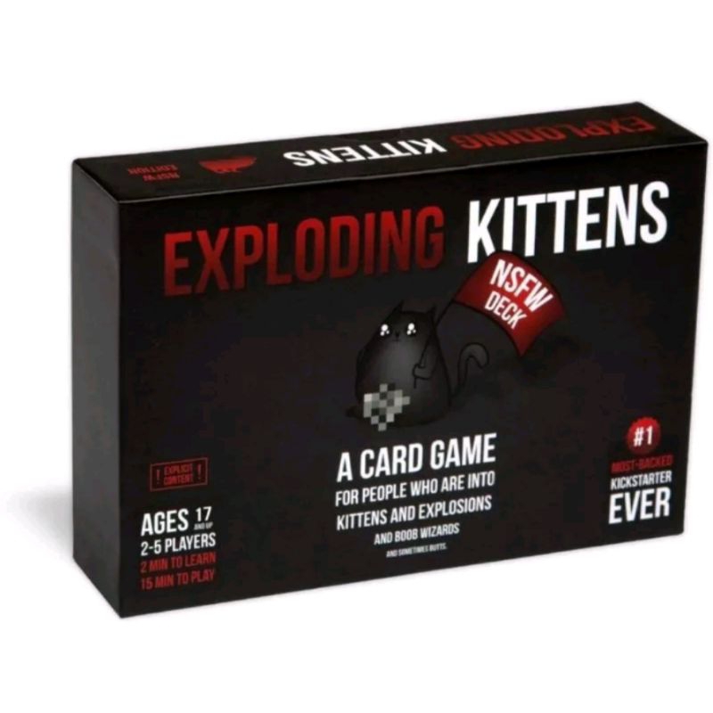 EXPLODING KITTENS NSFW EDITION | Shopee Philippines