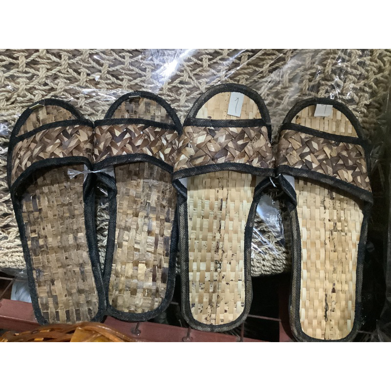 Native Indoor Abaca Slipper From Bicol | Shopee Philippines