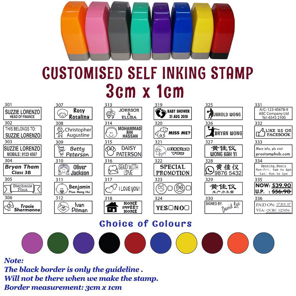 Personalized Customized Name Logo Position Designation Number Address ...